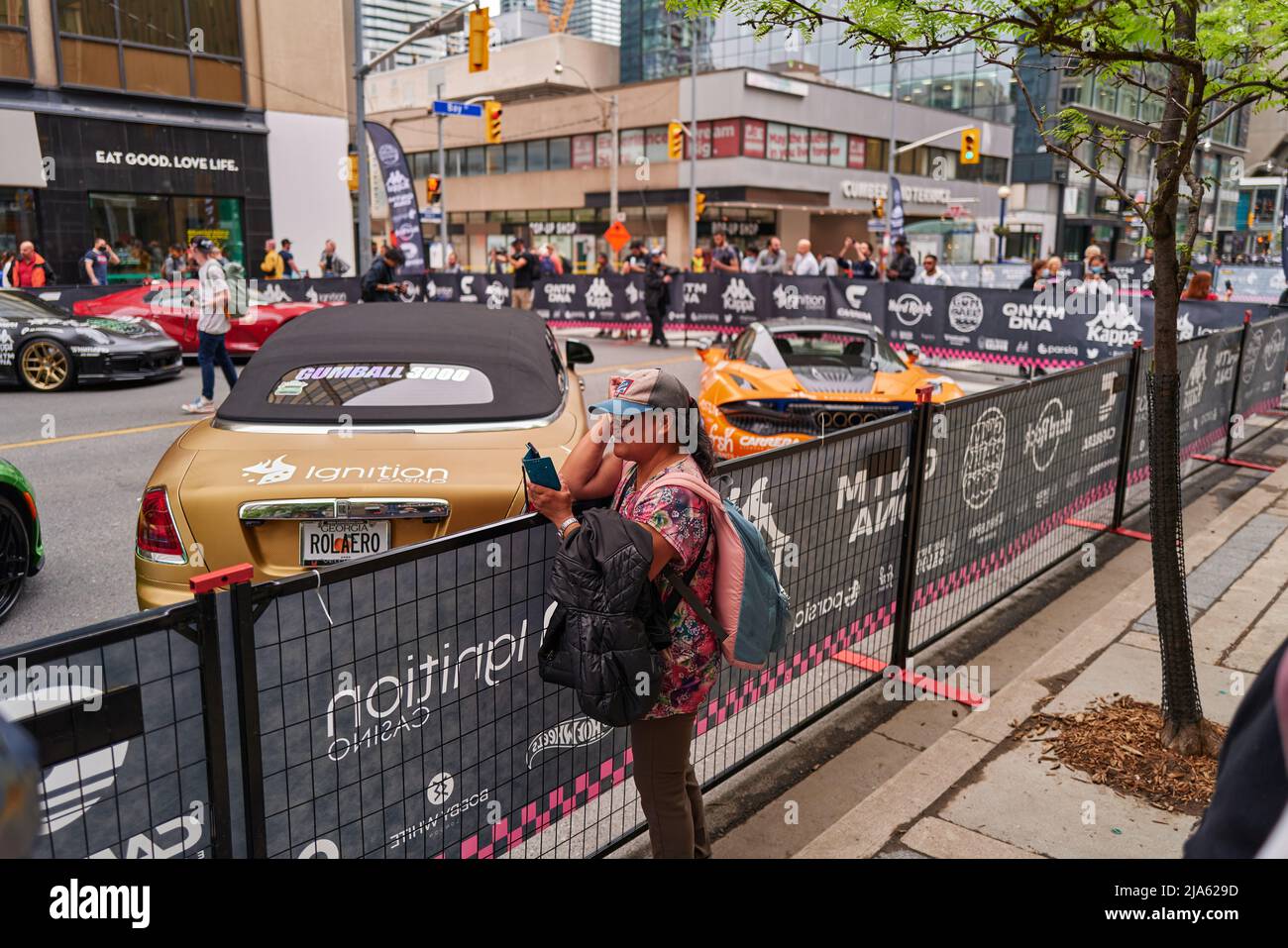Gumball 3000 Car Rally Toronto Stock Photo - Alamy