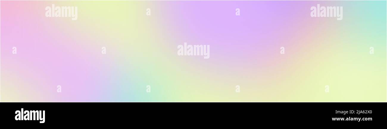 Blurred gradient background in pastel colors. Smooth blend banner ...