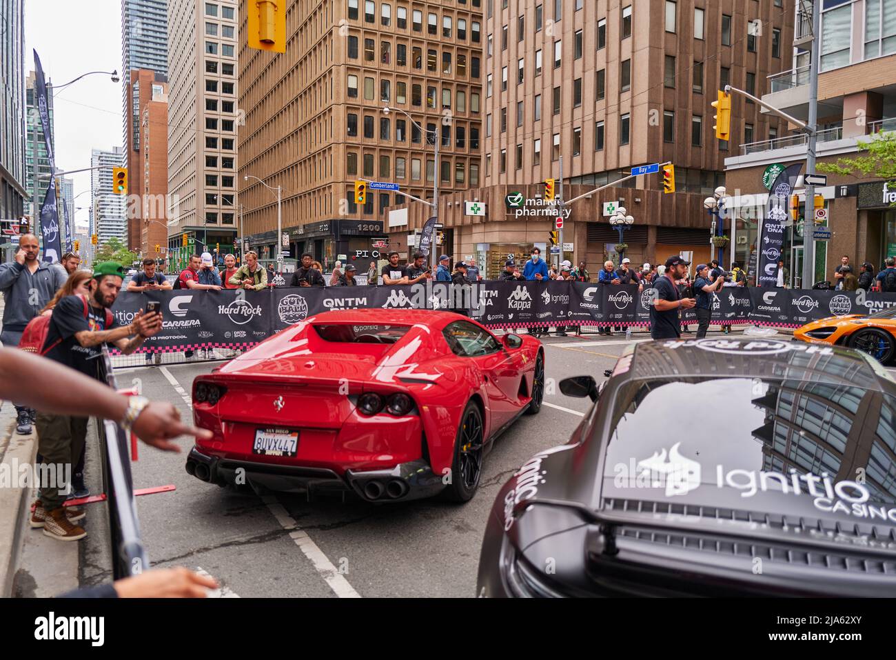 Gumball 3000 Car Rally Toronto Stock Photo - Alamy