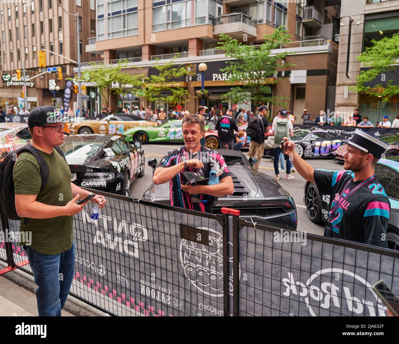 Gumball 3000 Car Rally Toronto Stock Photo - Alamy