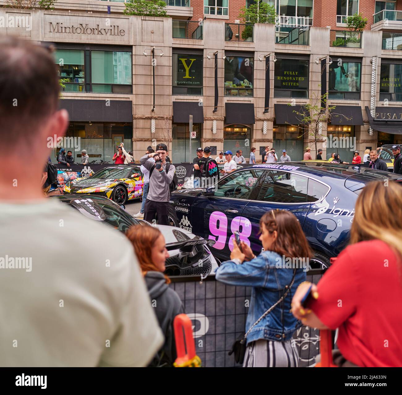 Gumball 3000 Car Rally Toronto Stock Photo - Alamy