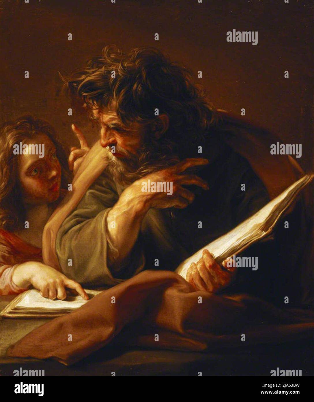 Pompeo batoni jesus hi-res stock photography and images - Alamy