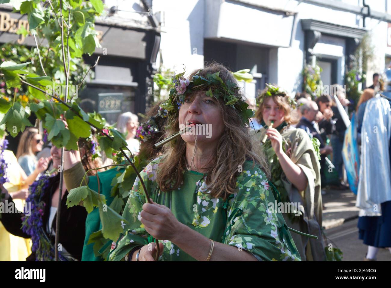 The Hal-an-Tow Dance at Flora Day 2022 Stock Photo - Alamy