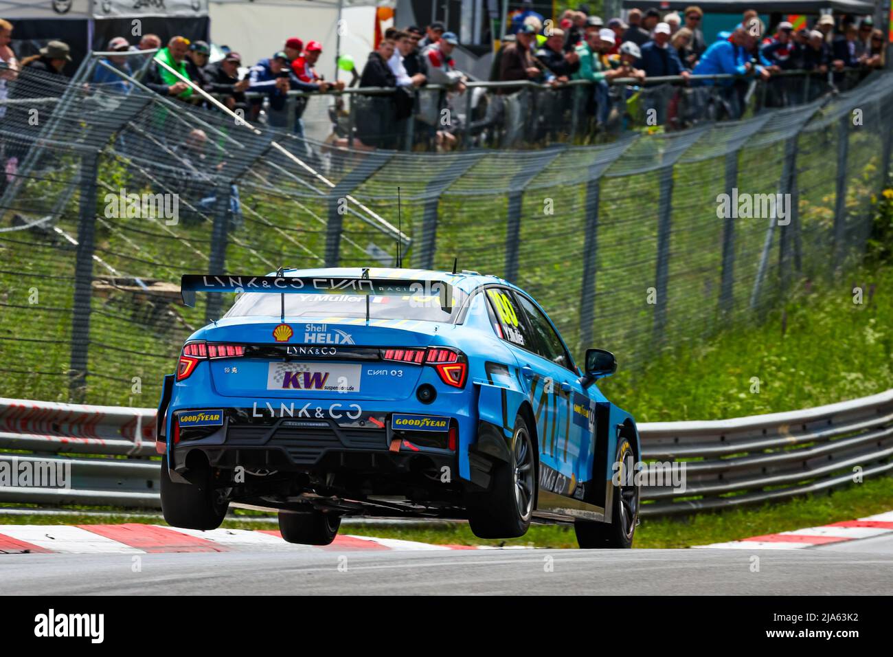 100 MULLER Yvan (FRA), Cyan Racing Lynk & Co, Lynk & Co 03 TCR, action ...