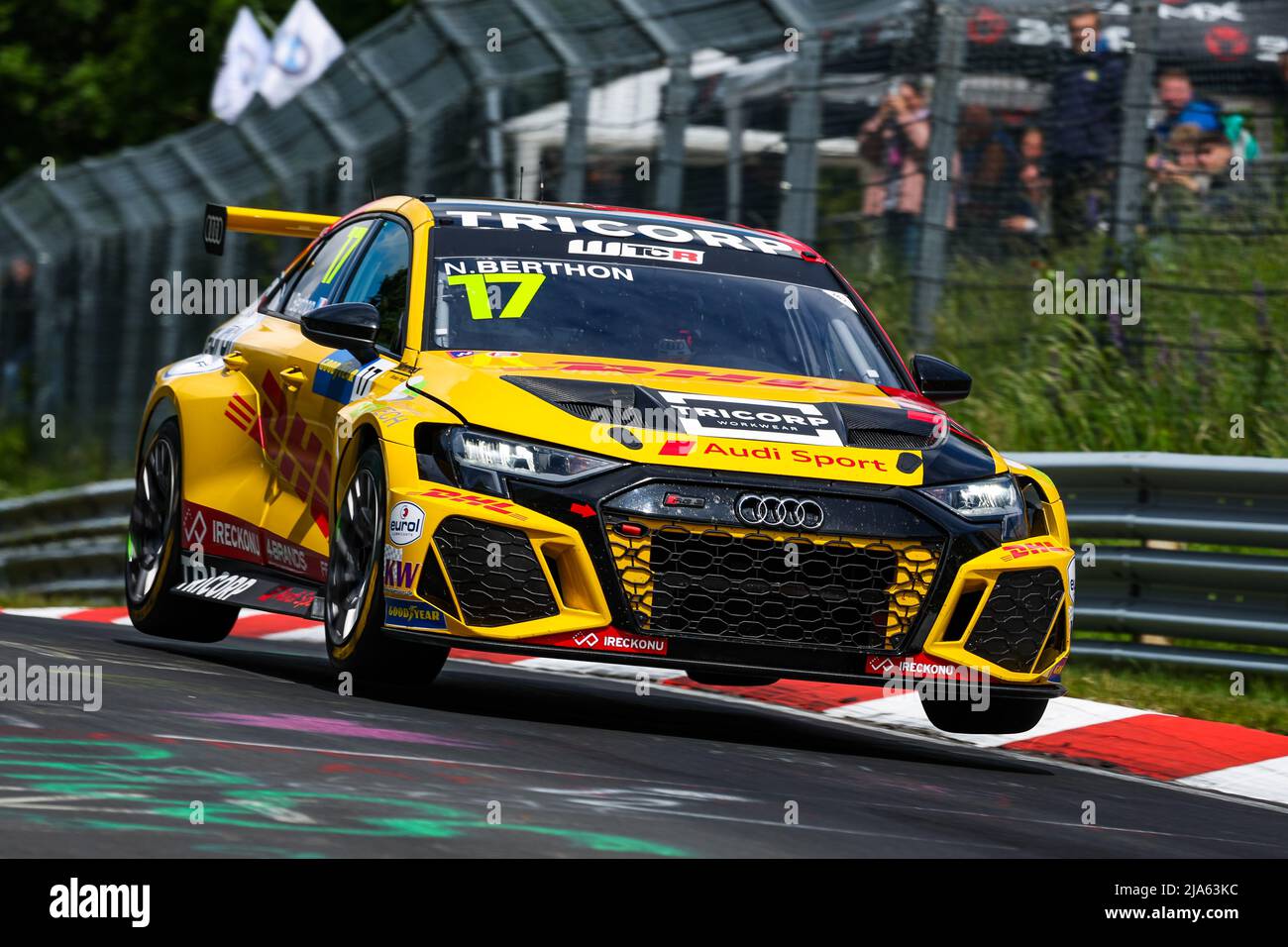 17 BERTHON Nathanael (FRA), Comtoyou DHL Team Audi Sport, Audi RS 3 LMS ...