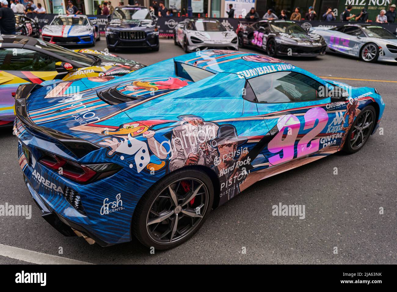 Gumball 3000 Car Rally Toronto Stock Photo - Alamy