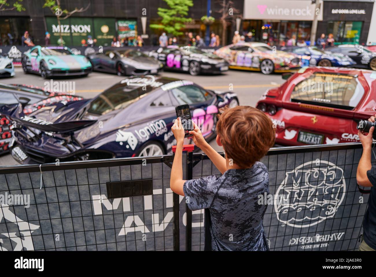 Gumball 3000 Car Rally Toronto Stock Photo - Alamy