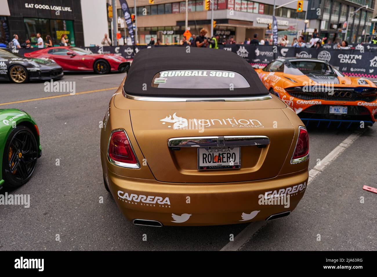 Gumball 3000 Car Rally Toronto Stock Photo - Alamy