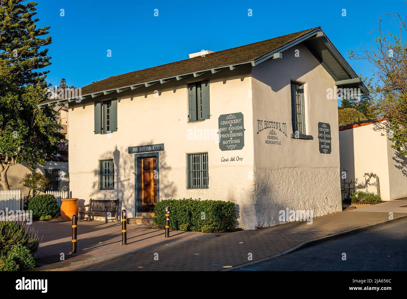 Custom house monterey state historic hi-res stock photography and ...