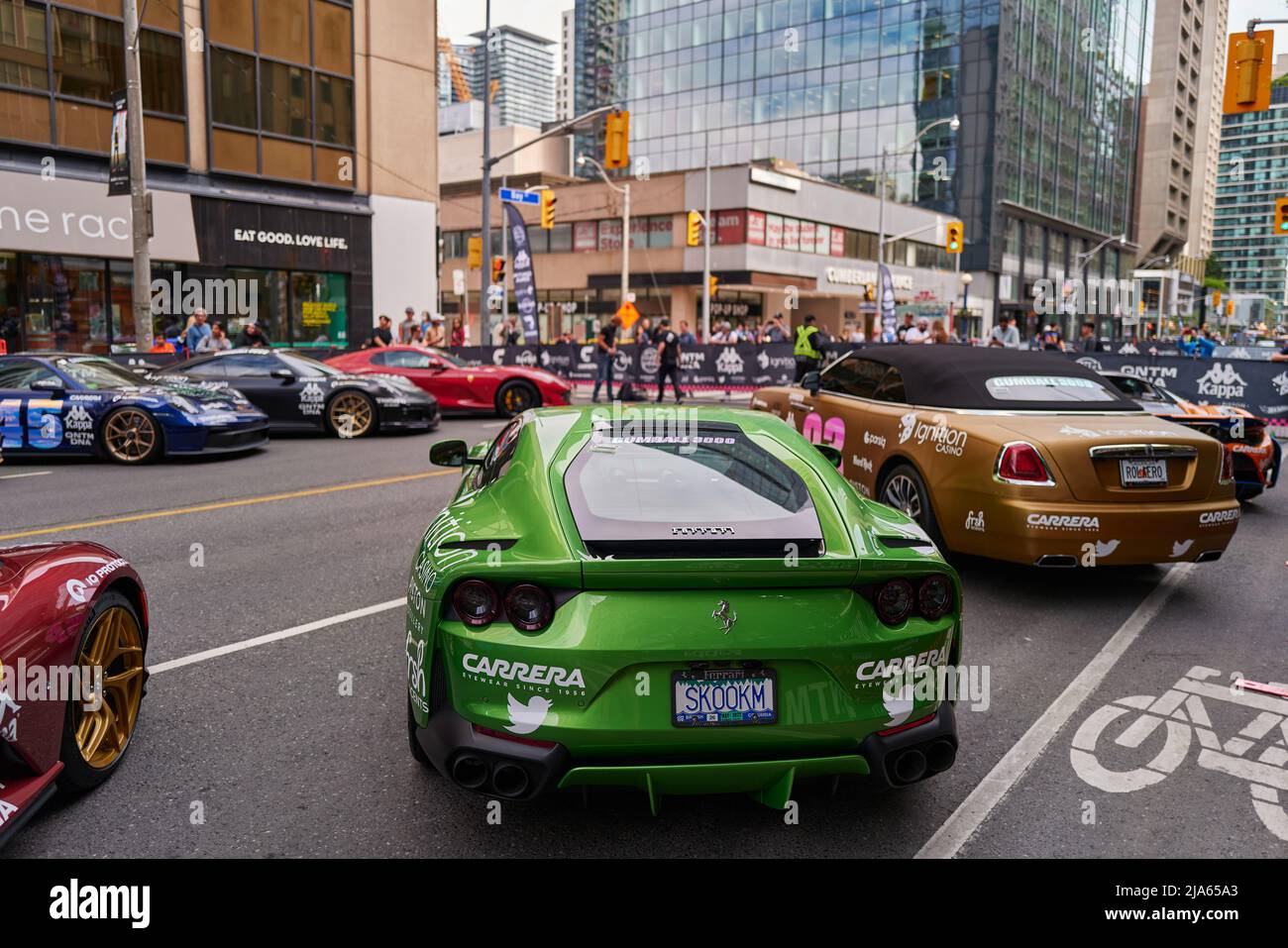 Gumball 3000 Car Rally Toronto Stock Photo - Alamy
