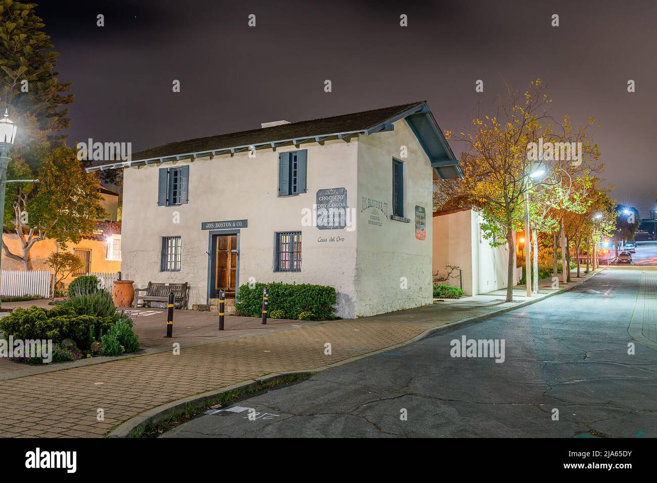 Custom house monterey state historic hi-res stock photography and ...