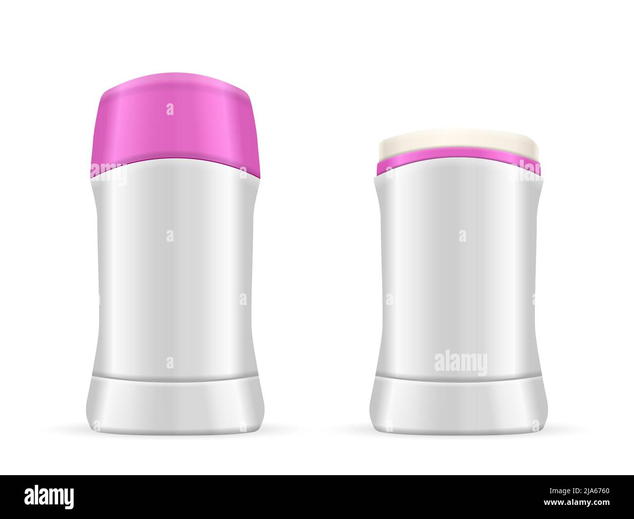 Stick deodorant set on a white background. Vector illustration Stock ...