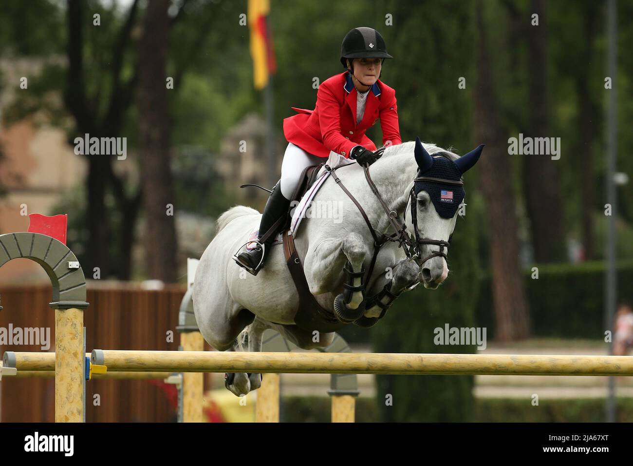 Rome, Italy. 27th May, 2022. Chloe Reid (USA) on Souper Shuttleduring ...