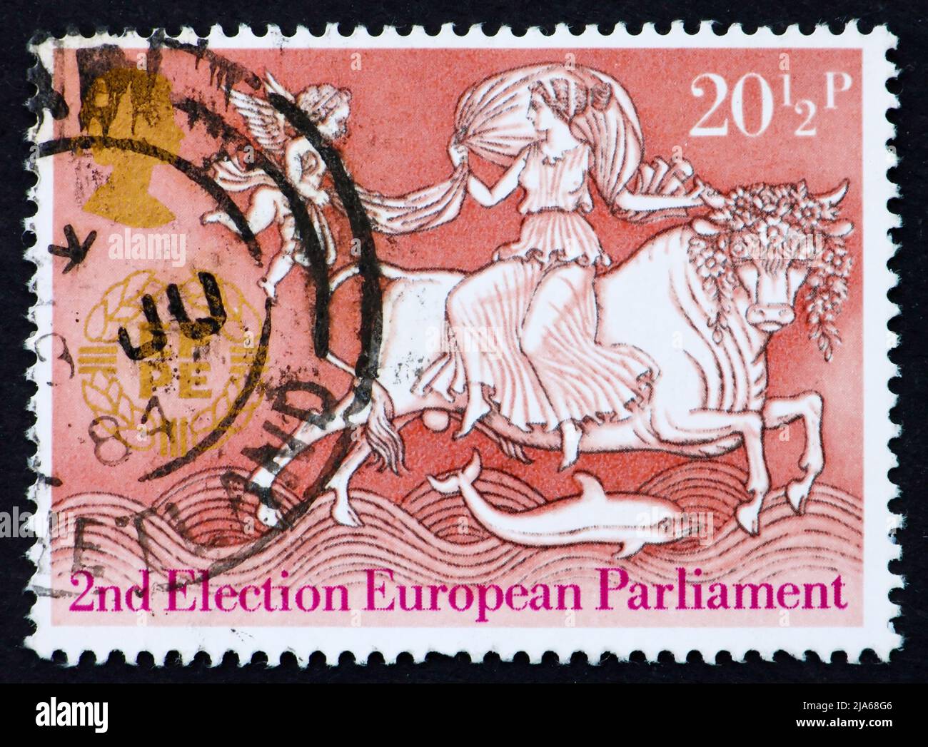 GREAT BRITAIN - CIRCA 1984: a stamp printed in the Great Britain shows ...