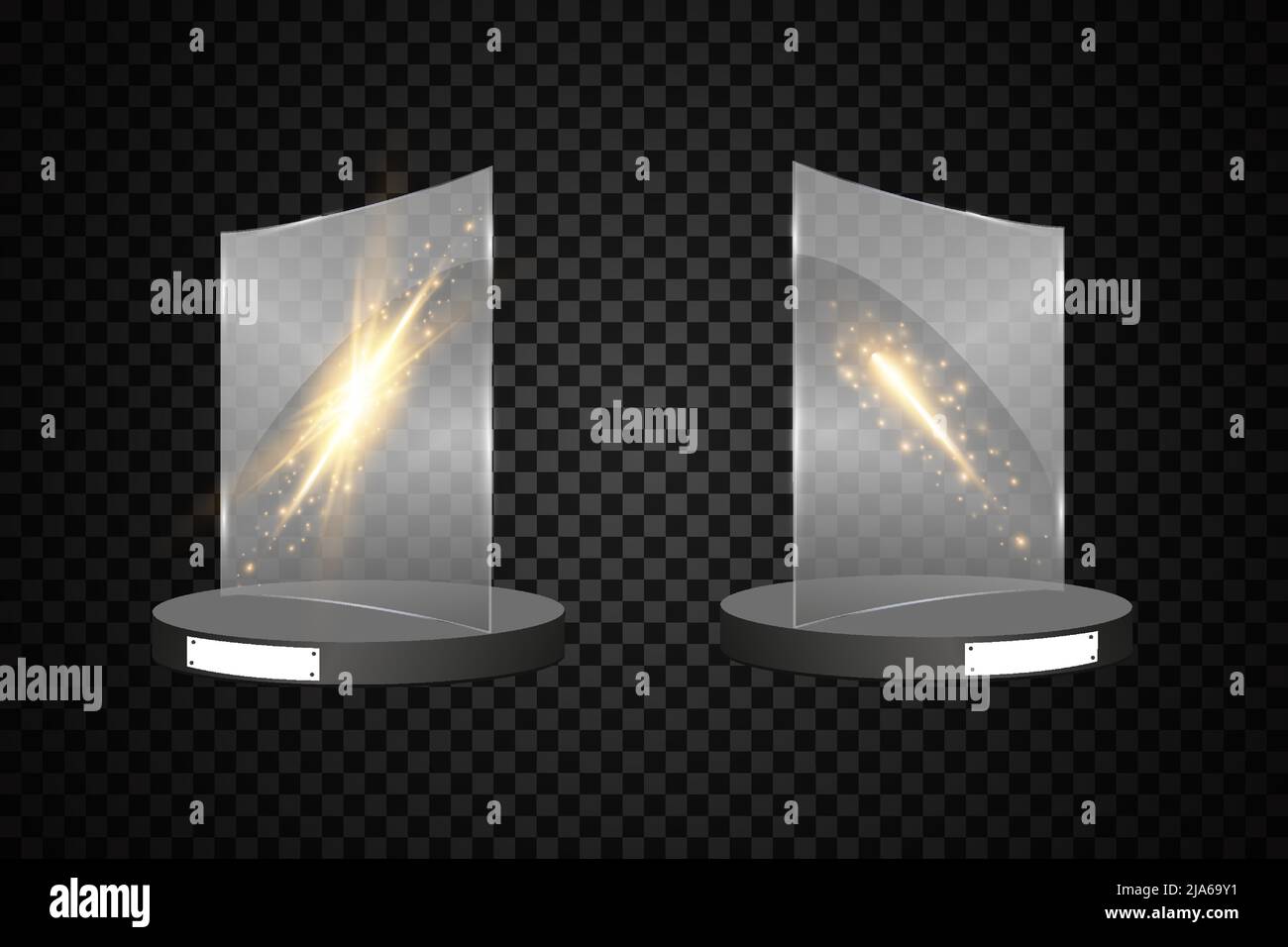 Transparent trophy template vector element Stock Vector Images - Alamy