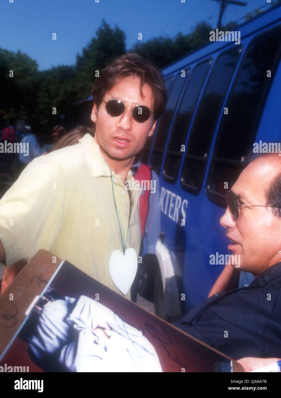 Los Angeles, California, USA 9th June 1996 Actor David Duchovny attends ...