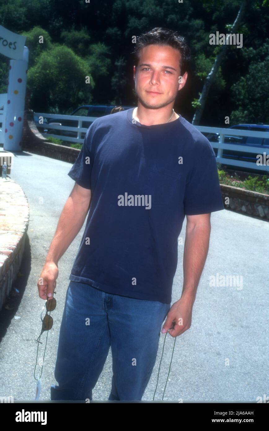 Los Angeles, California, USA 9th June 1996 Actor Scott Wolf attends ...