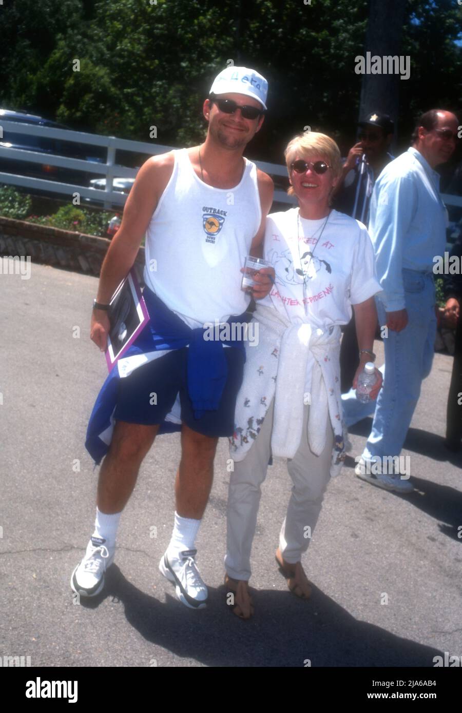 Los Angeles, California, USA 9th June 1996 Actor Christian Slater and ...