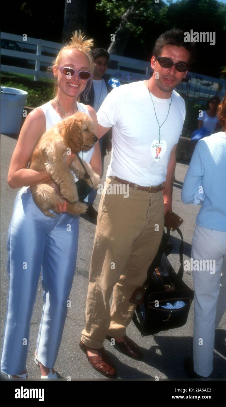 Los Angeles, California, USA 9th June 1996 Singer Chynna Phillips and ...