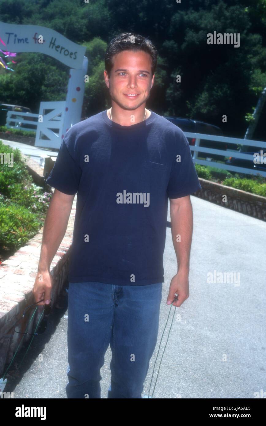 Los Angeles, California, USA 9th June 1996 Actor Scott Wolf attends ...