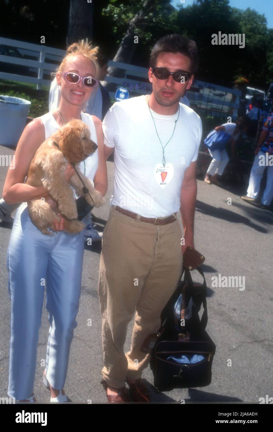 Los Angeles, California, USA 9th June 1996 Singer Chynna Phillips and ...
