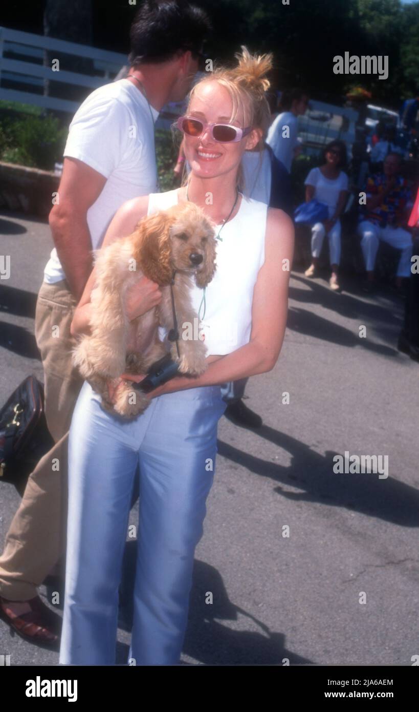 Los Angeles, California, USA 9th June 1996 Singer Chynna Phillips and ...