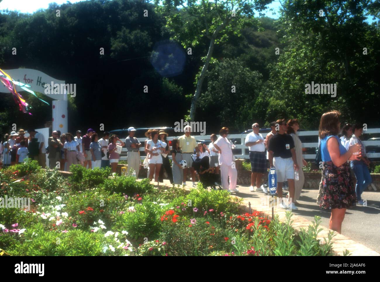 Los Angeles, California, USA 9th June 1996 A general view of atmosphere ...