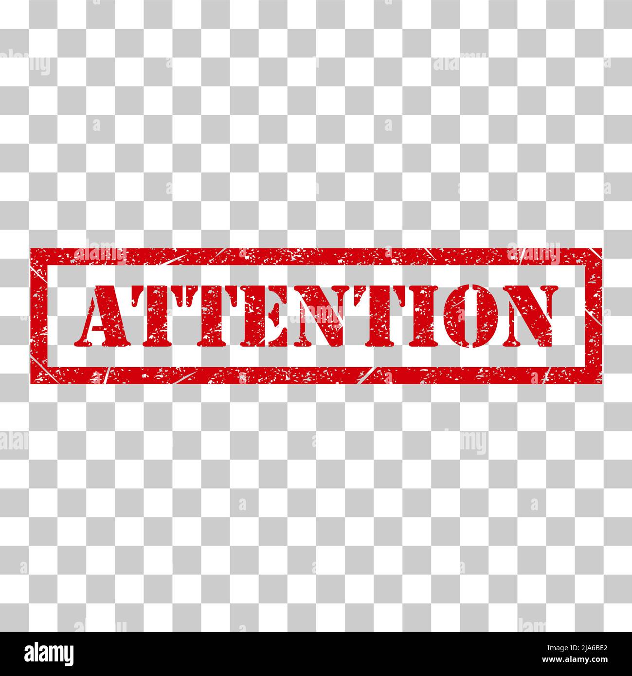 Attention stamp symbol, label sticker sign button, text banner vector ...