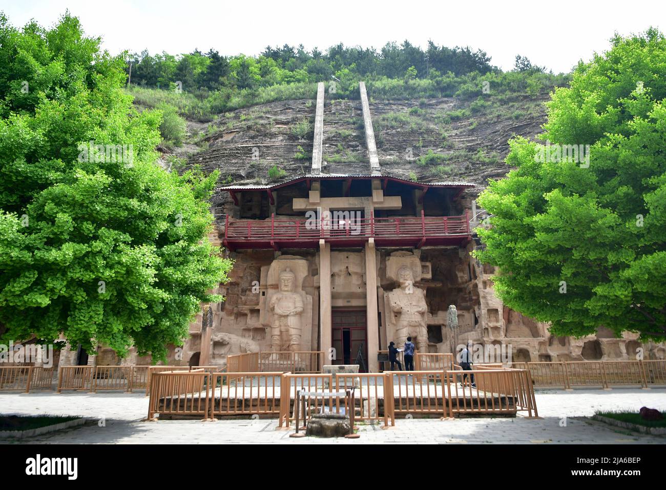 Qingyang. 26th May, 2022. Photo taken on May 26, 2022 shows a view of ...