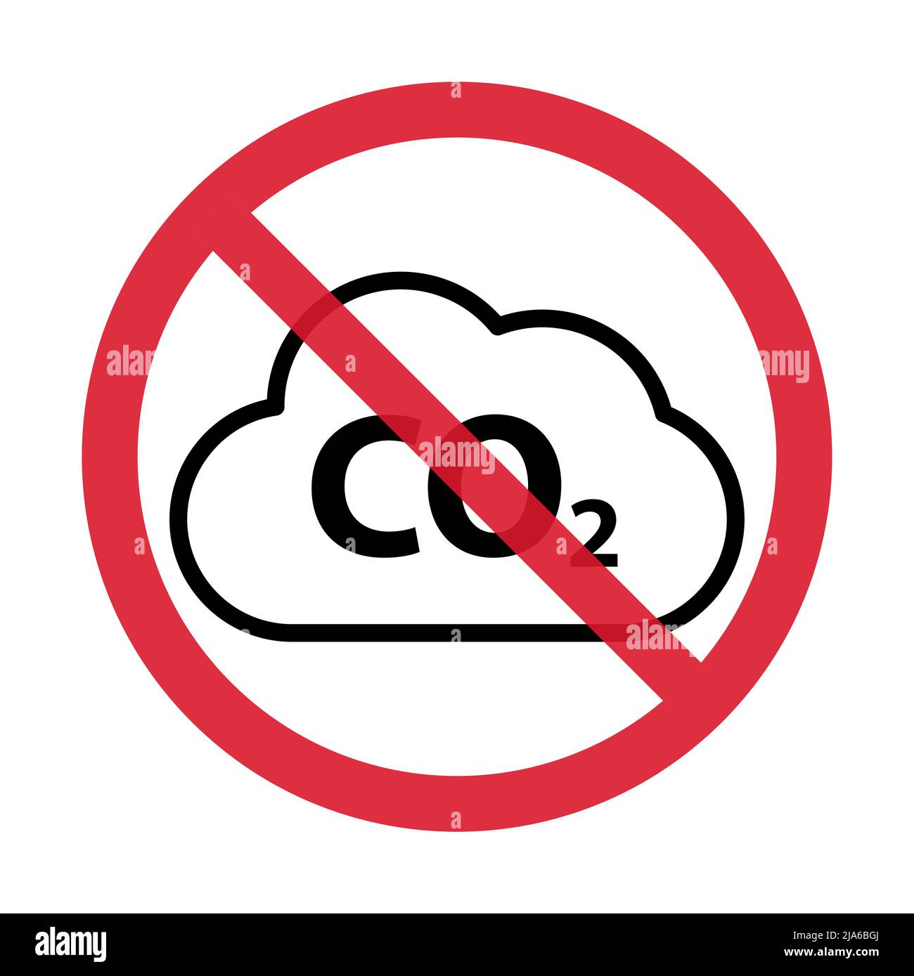 CO2 reduce cloud icon, clean global emission, environment eco design ...