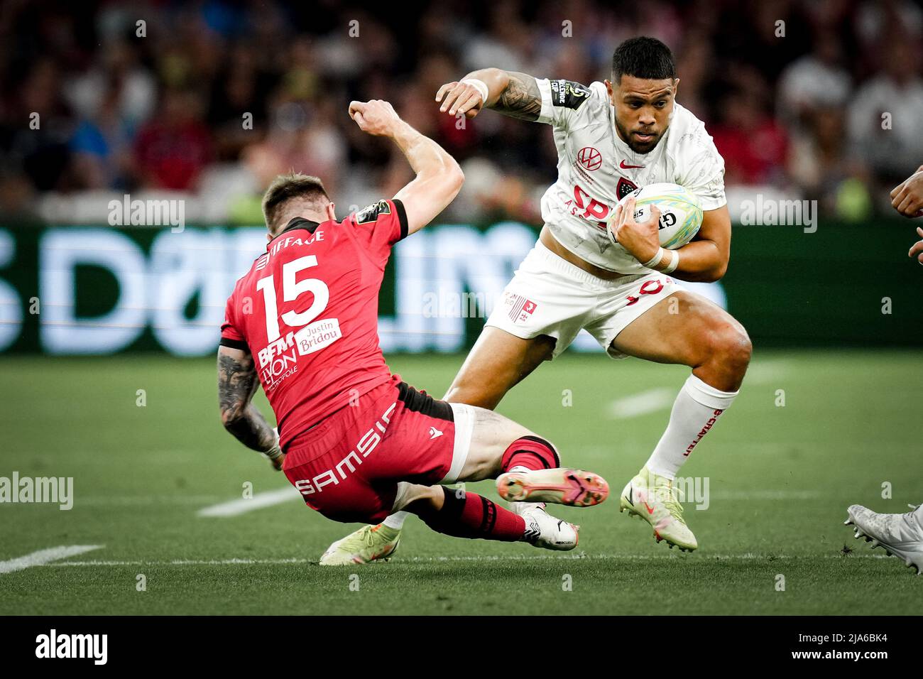 Duncan Paia’aua during the rugby European Challenge Cup Final between ...