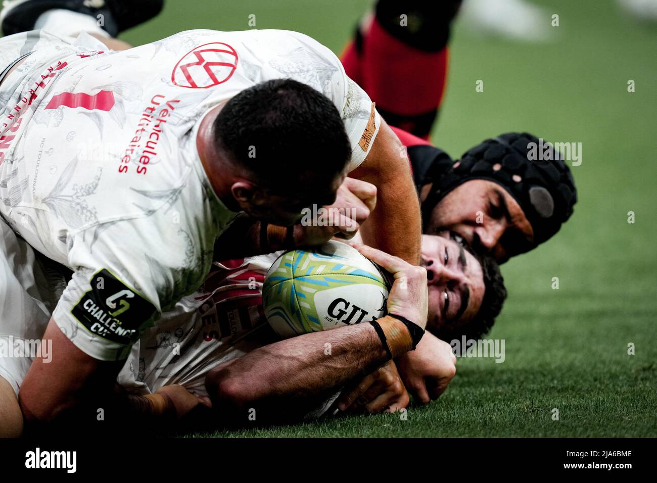 Charles Ollivon during the rugby European Challenge Cup Final between ...