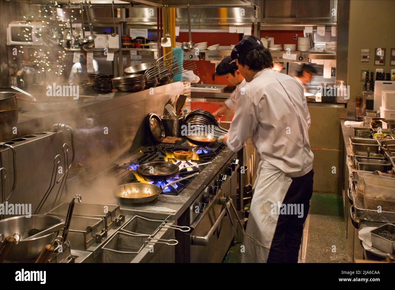 Chefs in restaurant kitchen Marunouchi Tokyo Japan Stock Photo - Alamy