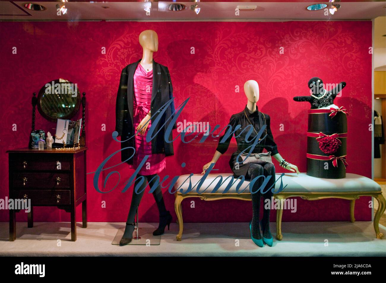 Clothing store window evening Marunouchi Tokyo Japan Stock Photo - Alamy