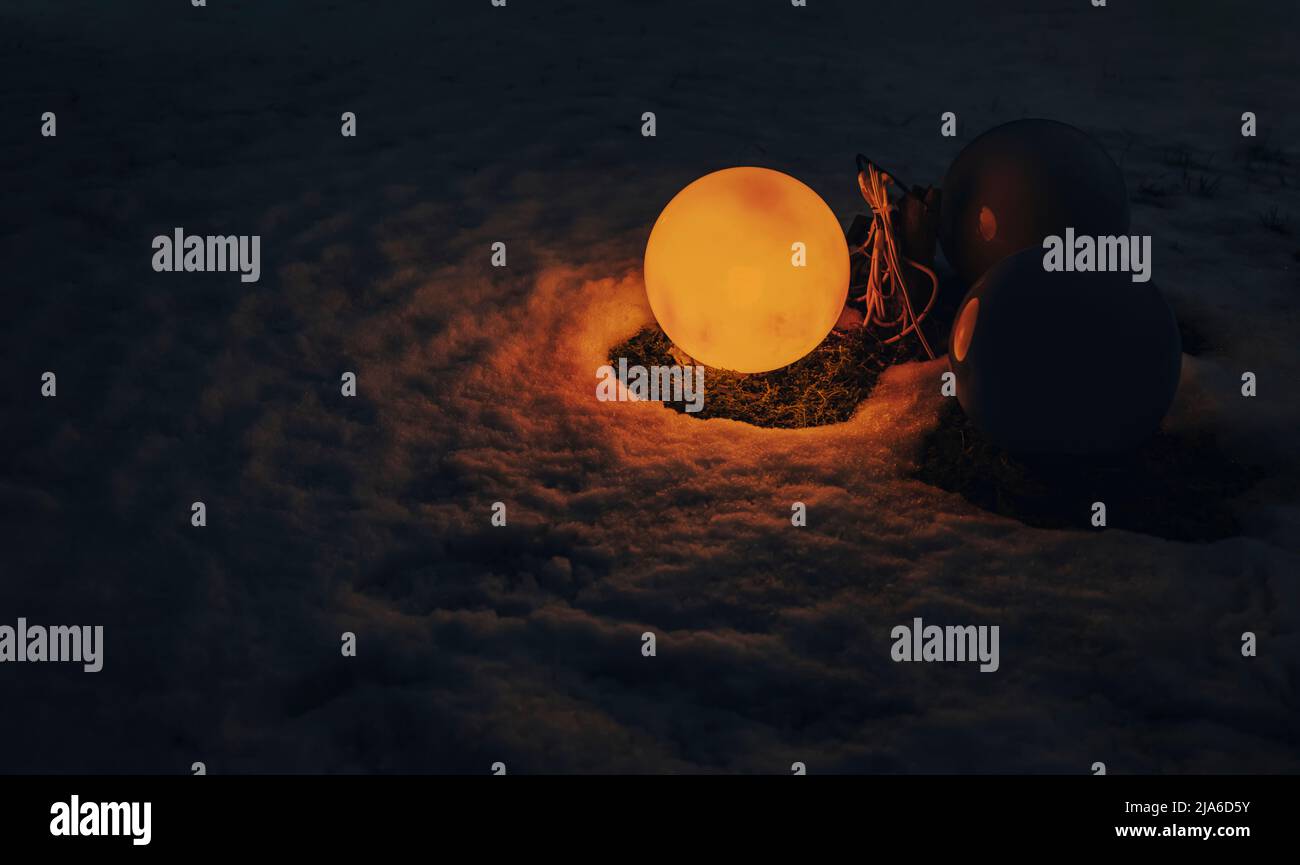 Sparkling snow on ground hi-res stock photography and images - Alamy