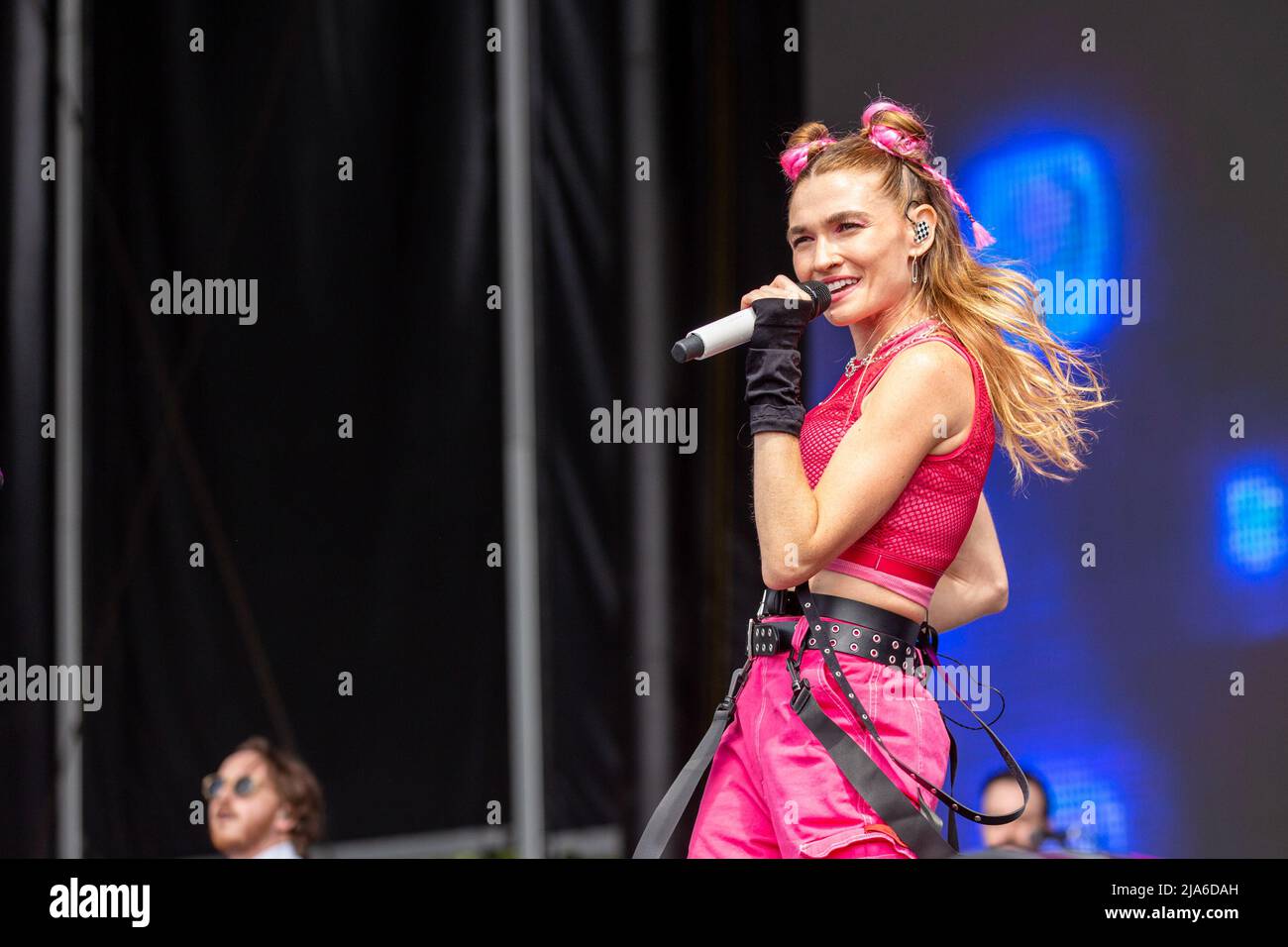 Mandy Lee of MisterWives during BottleRock Music Festival on May 27 ...