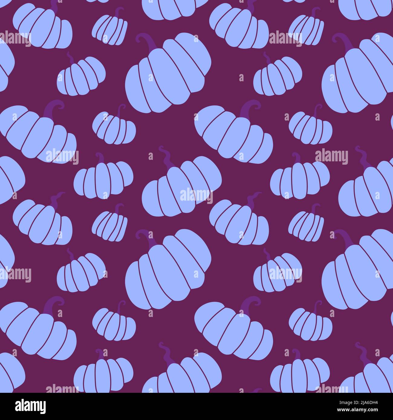 Halloween seamless cute pumpkins pattern for fabrics and textiles and ...