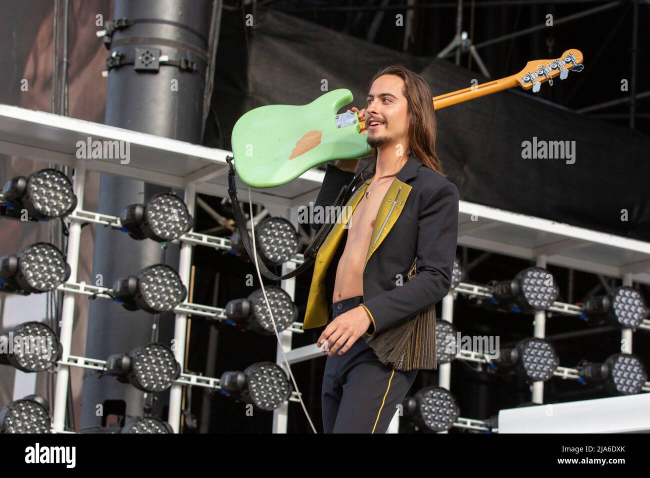 Sam kiszka of greta van fleet hi-res stock photography and images - Alamy