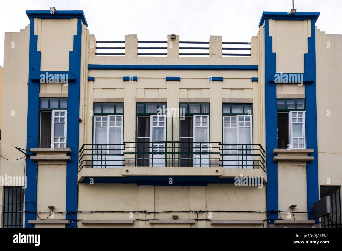 Typical architecture of Algarve rustic buildings with intricate designs ...