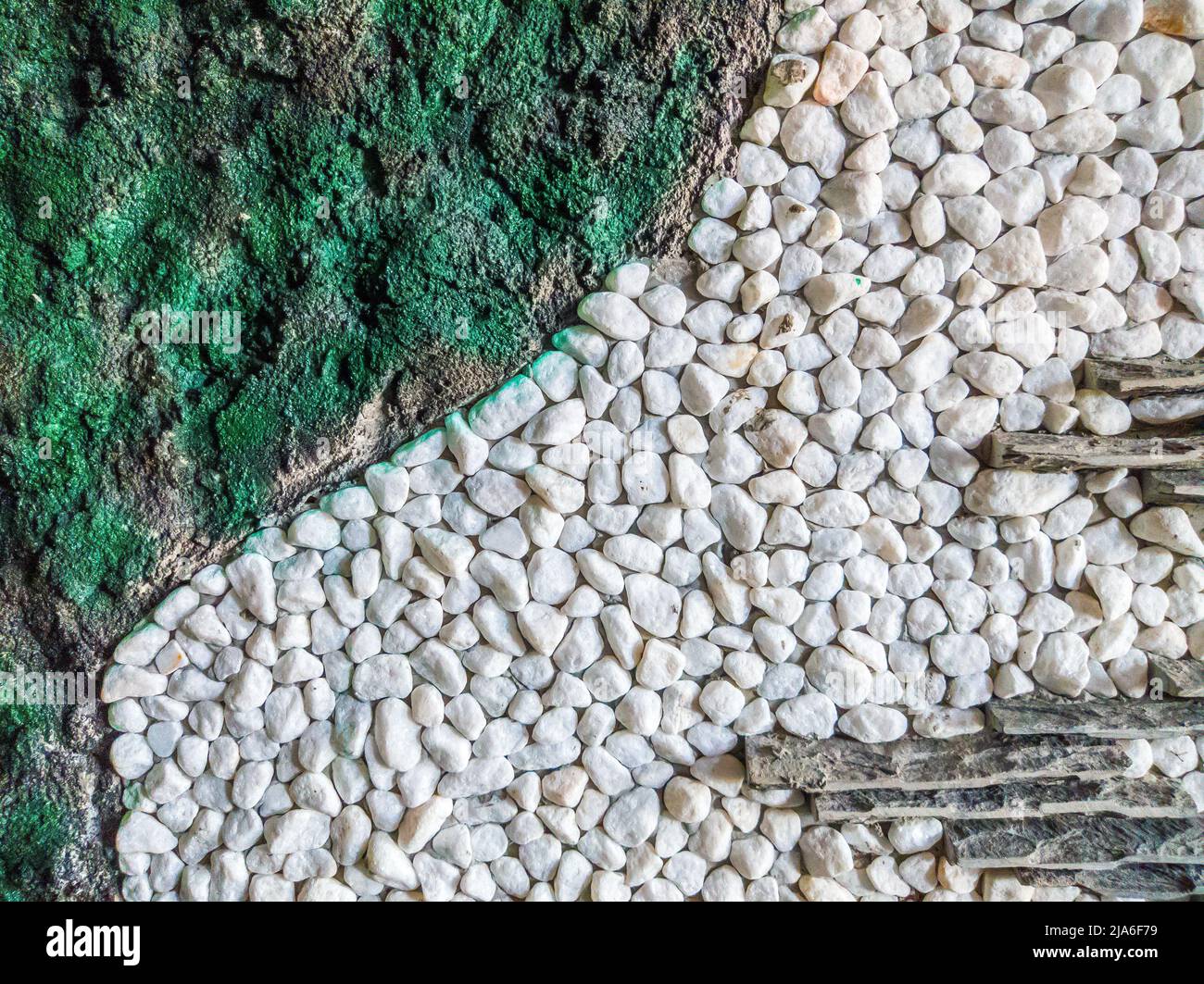 Decor stone brick wall interior design texture, siding horizontal curve ...