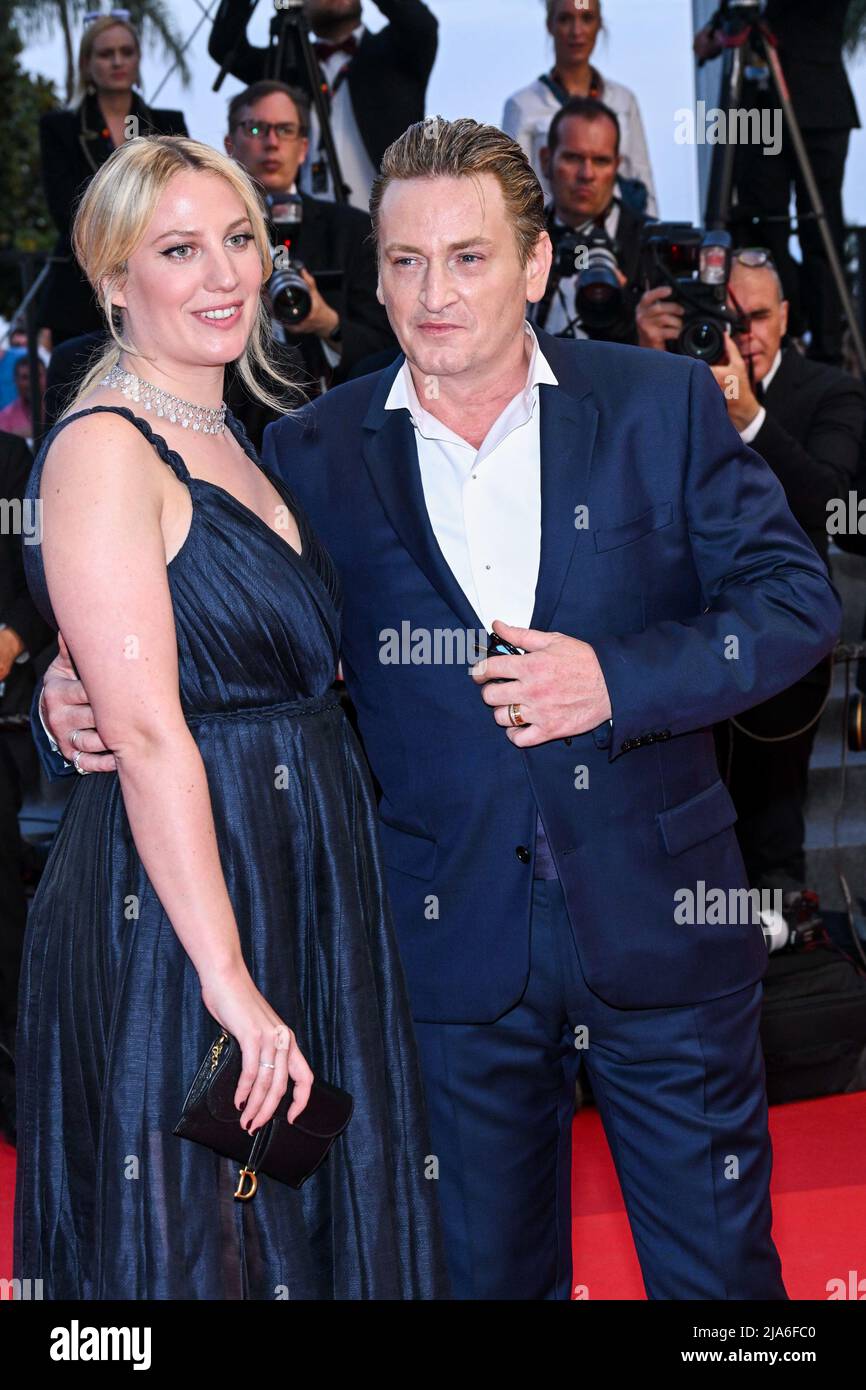 Margot Magimel , Benoit Magimel 75th Cannes Film Festival Red Carpet of ...