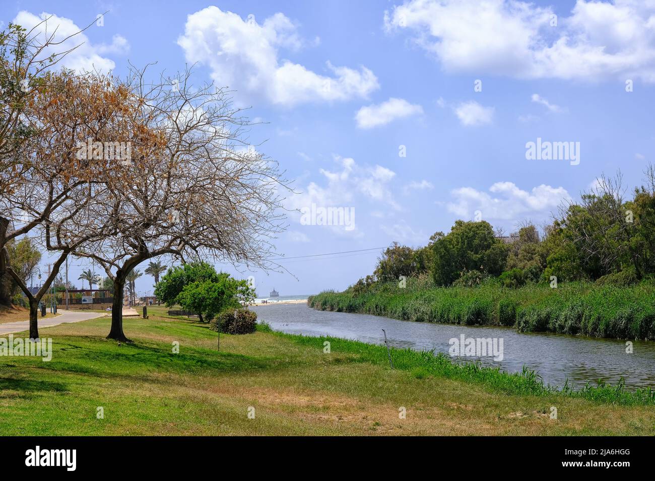Ashdod, Israel - May 6, 2022: Ecological park Lachish Stock Photo - Alamy