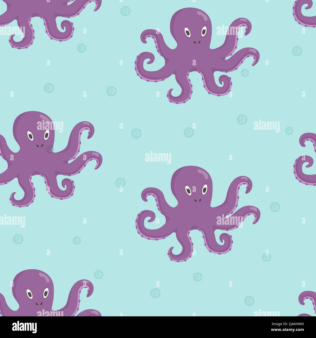 Cute Octopus Wallpaper