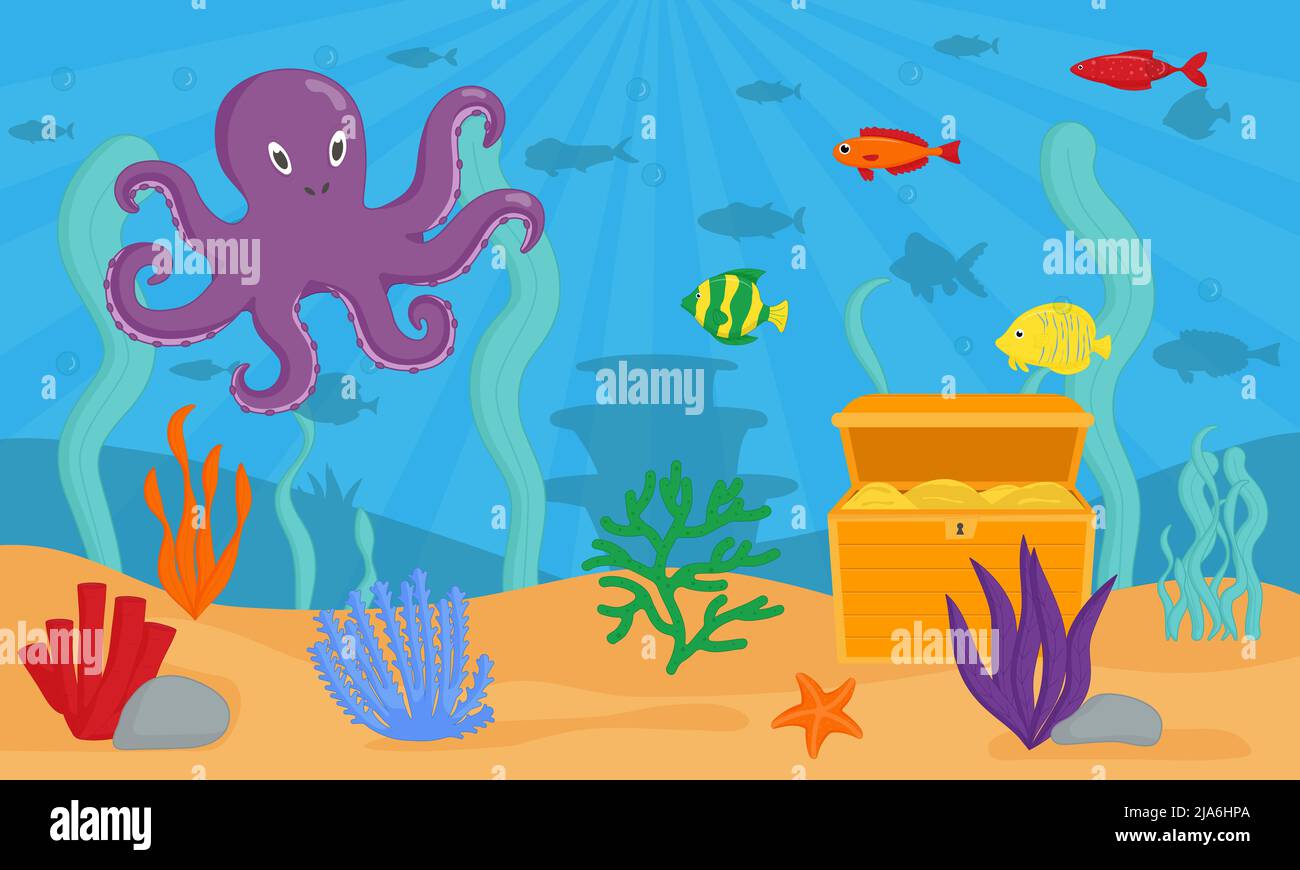 Seaweed in red on Stock Vector Images - Alamy