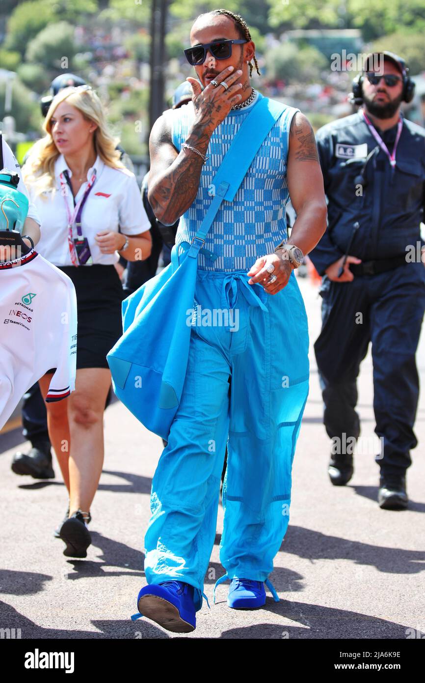 Lewis Hamilton (GBR) Mercedes AMG F1. Monaco Grand Prix, Saturday 28th ...