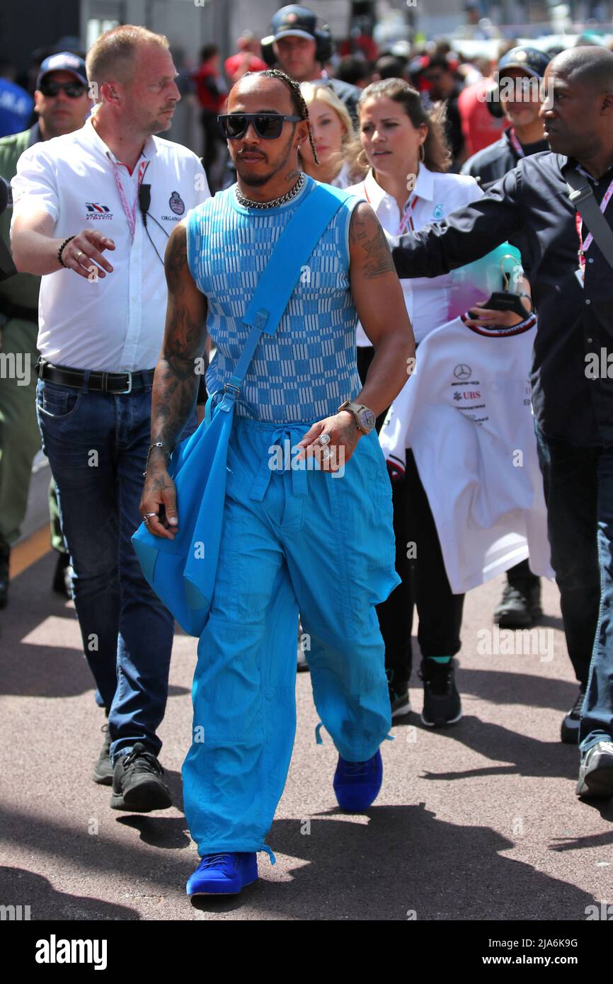 Lewis Hamilton (GBR) Mercedes AMG F1. Monaco Grand Prix, Saturday 28th ...
