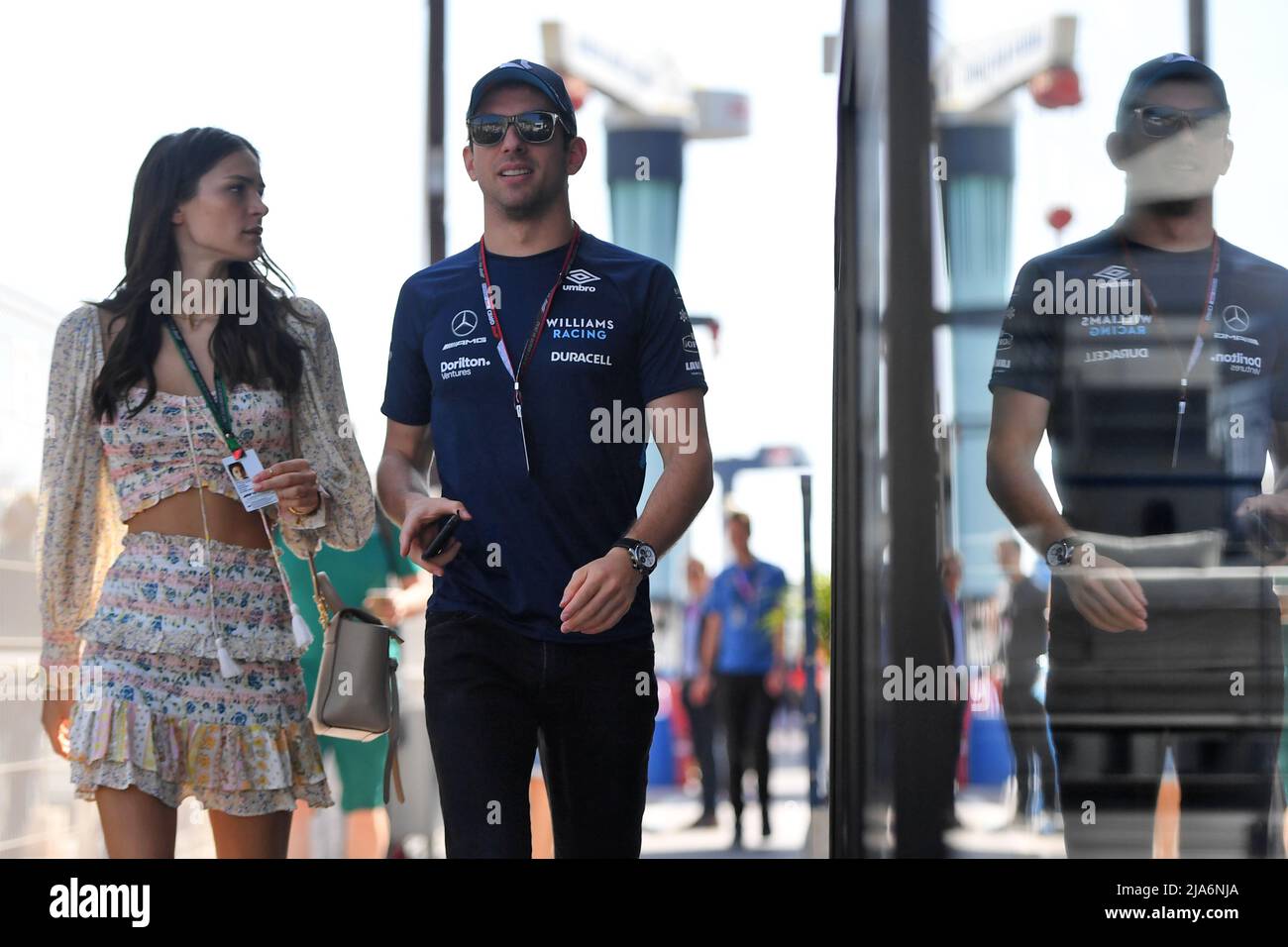 Monaco, Monte Carlo. 28th May, 2022. Nicholas Latifi (CDN) Williams ...