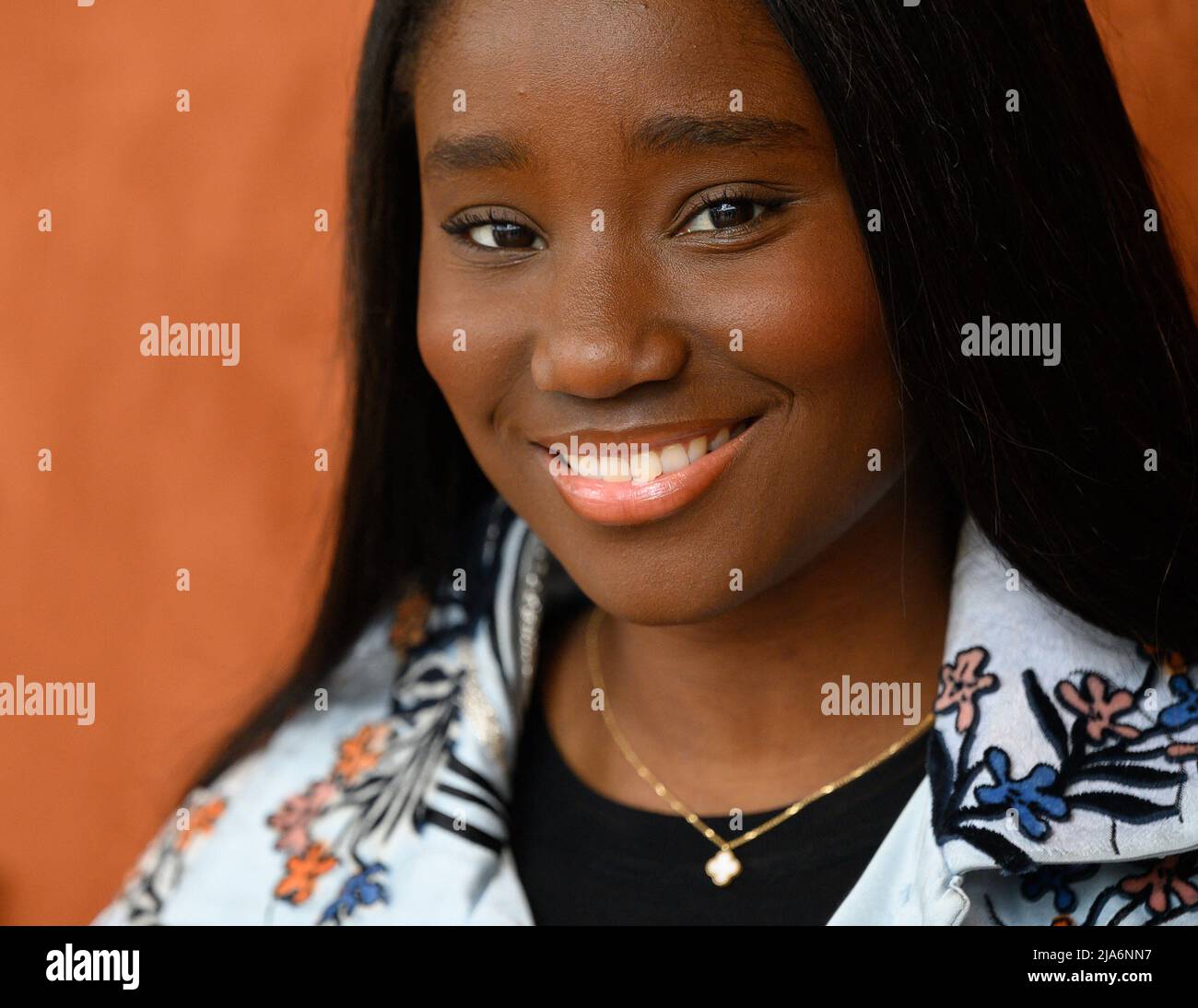 Karidja Toure at Village during French Open Tennis Roland Garros 2022 ...