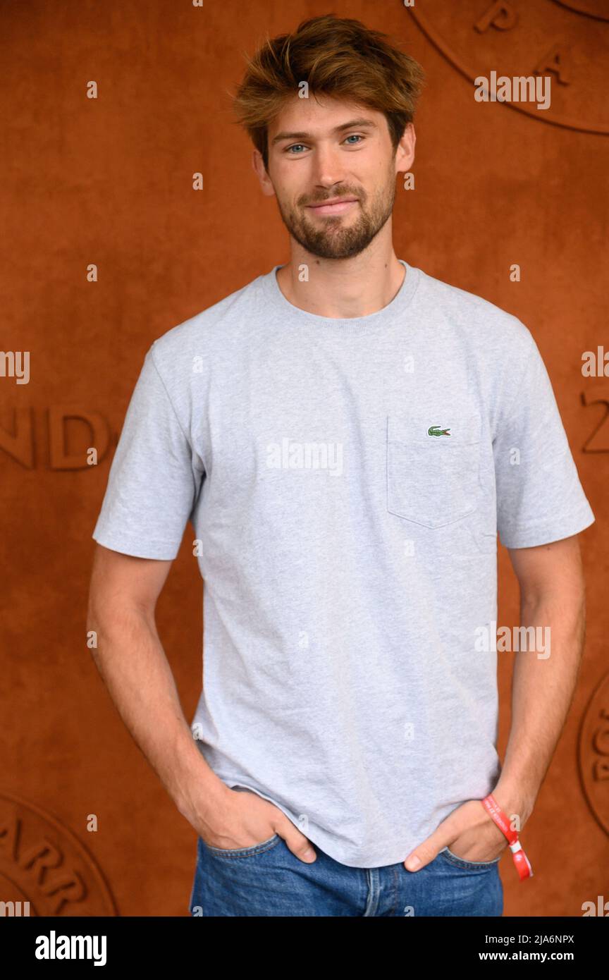 Victor Meutelet at Village during French Open Tennis Roland Garros 2022 ...