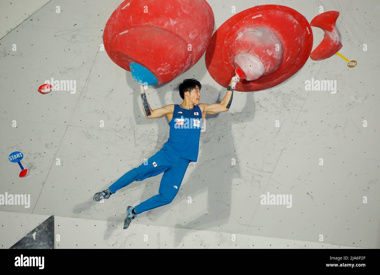 Satone Yoshida (JPN), May 7, 2022 - Sport Climbing : Men's Boulder ...